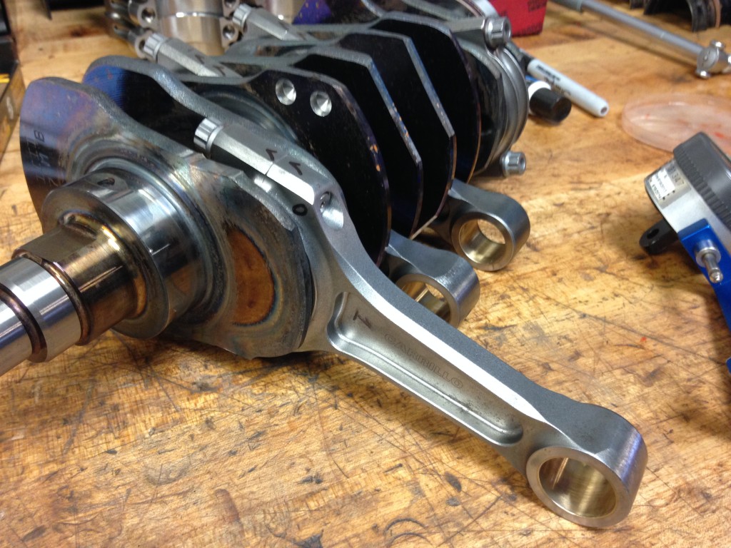 Subaru EJ22T stroker engine using D25 EJ255 cylinder heads for 2005 STI ...
